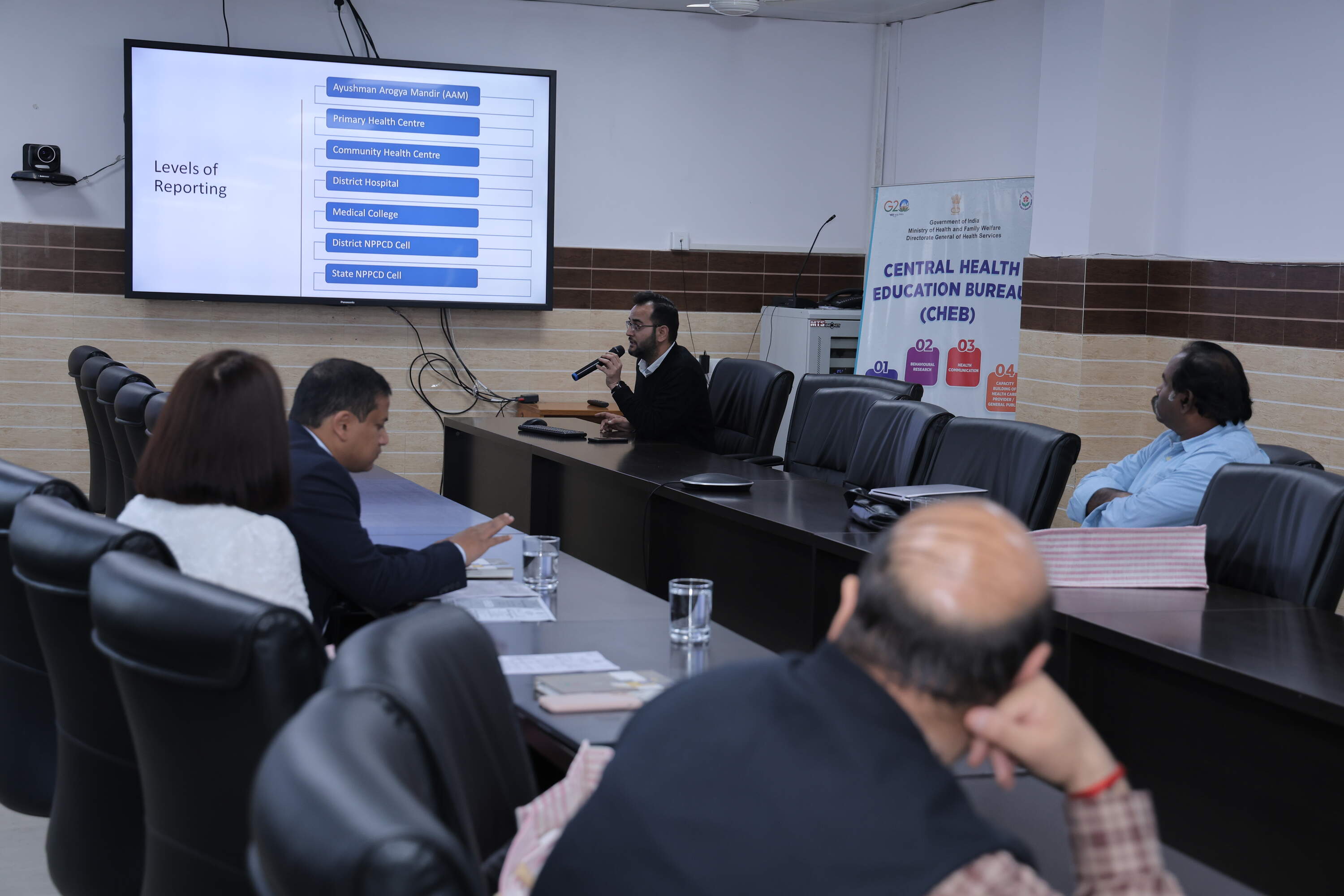 Central Health Education Bureau Conducted National Review Meeting of ...