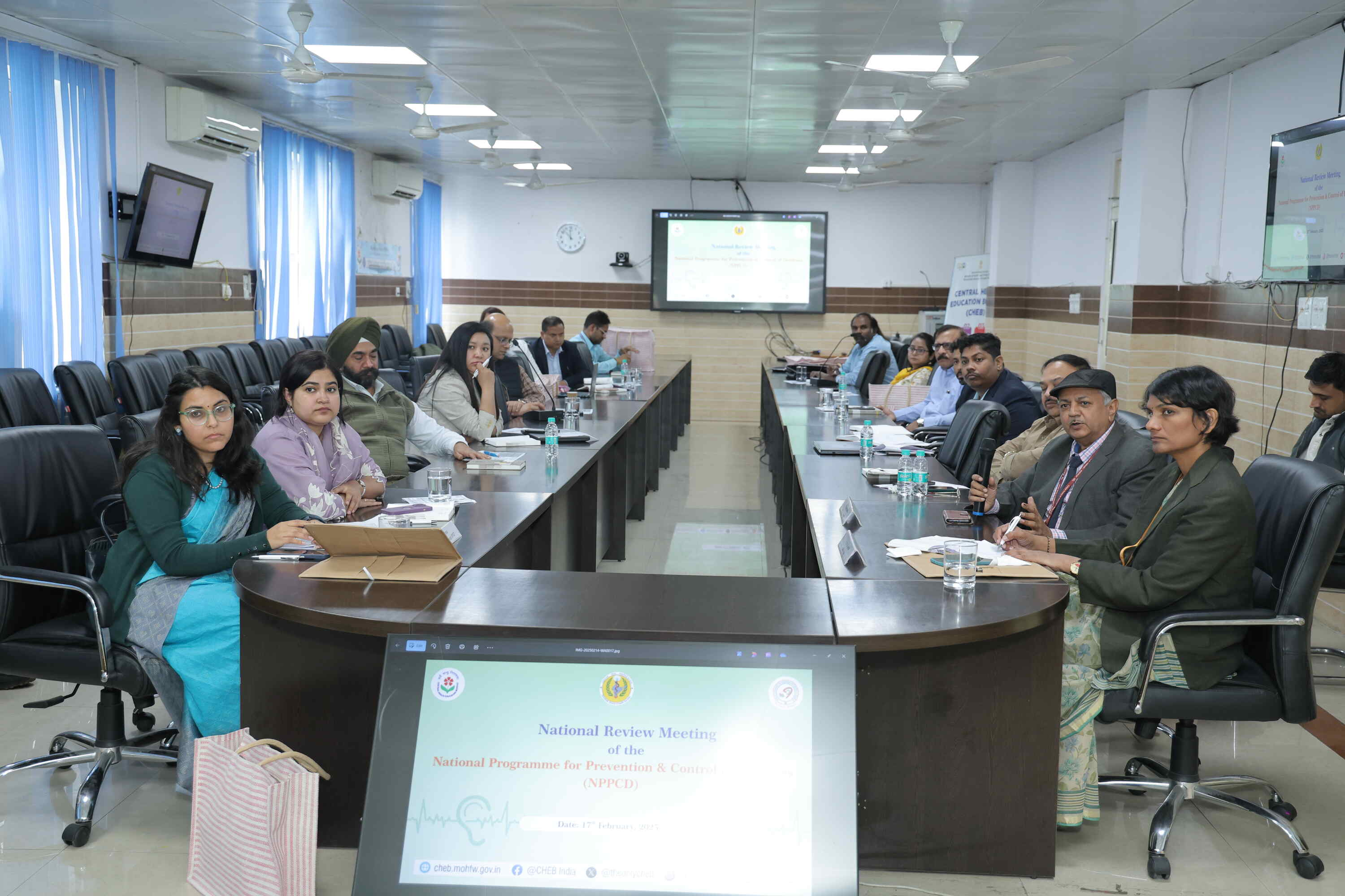 Central Health Education Bureau Conducted National Review Meeting of ...
