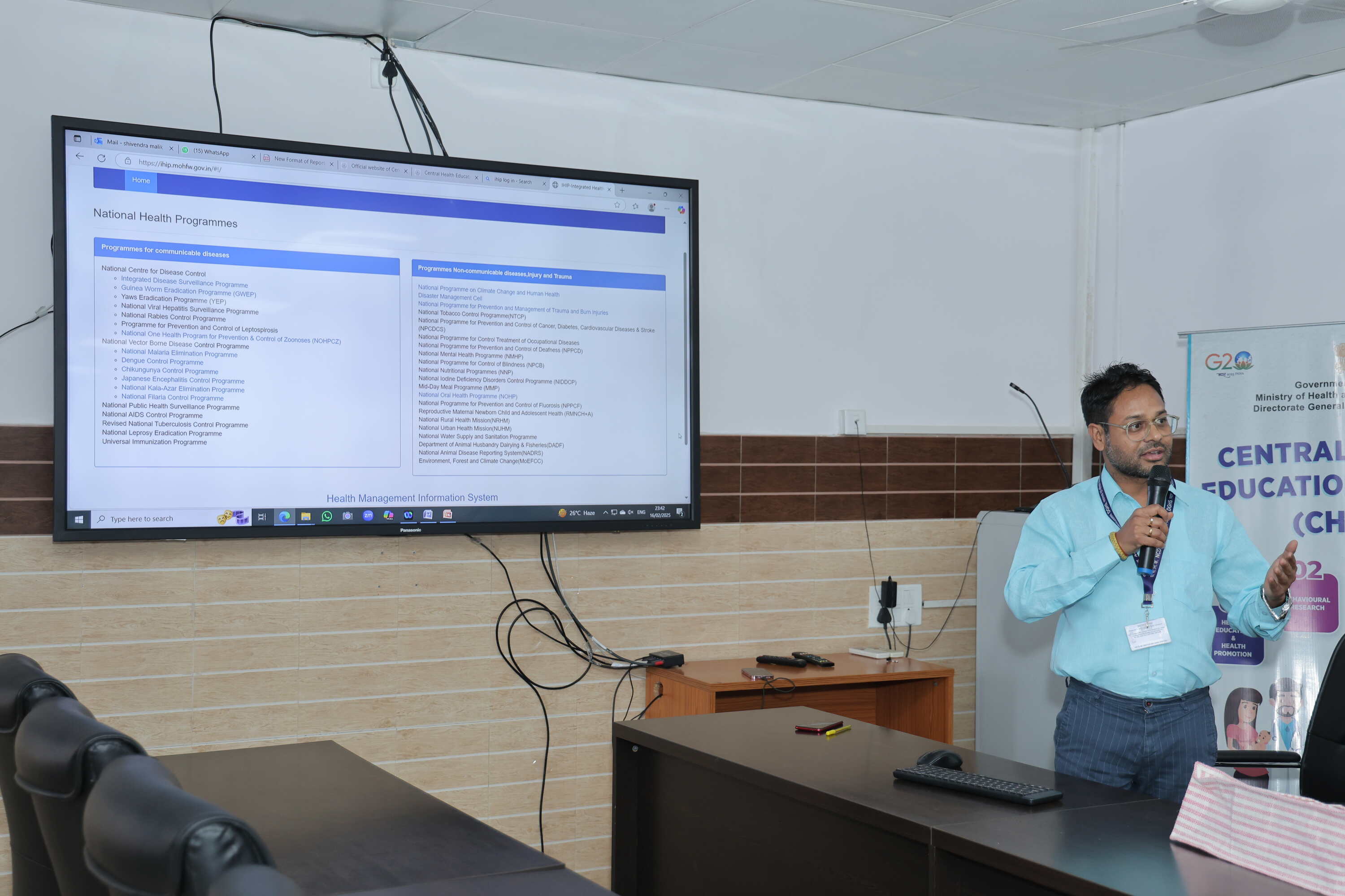 Central Health Education Bureau Conducted National Review Meeting of ...