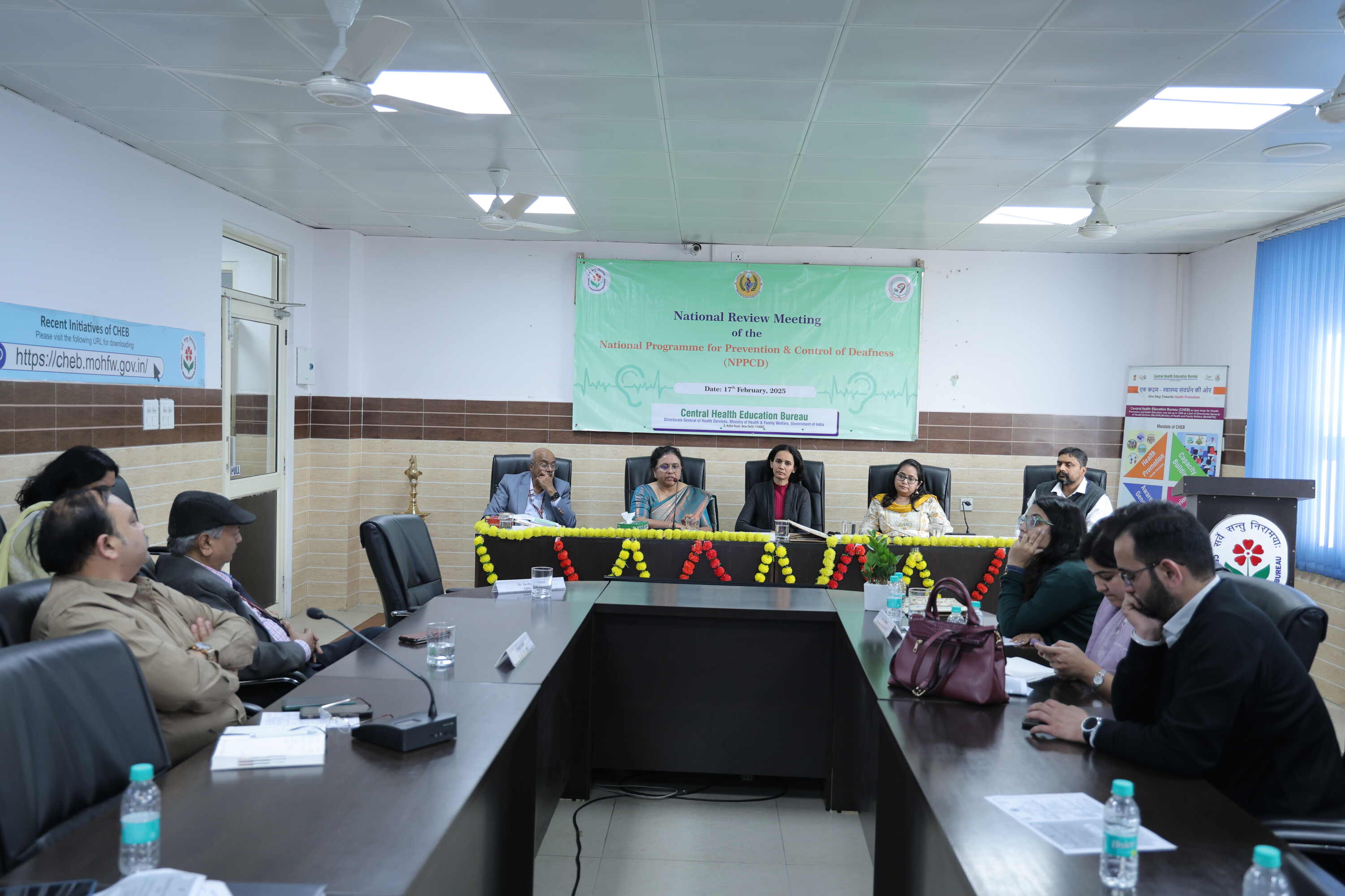 Central Health Education Bureau Conducted National Review Meeting of ...